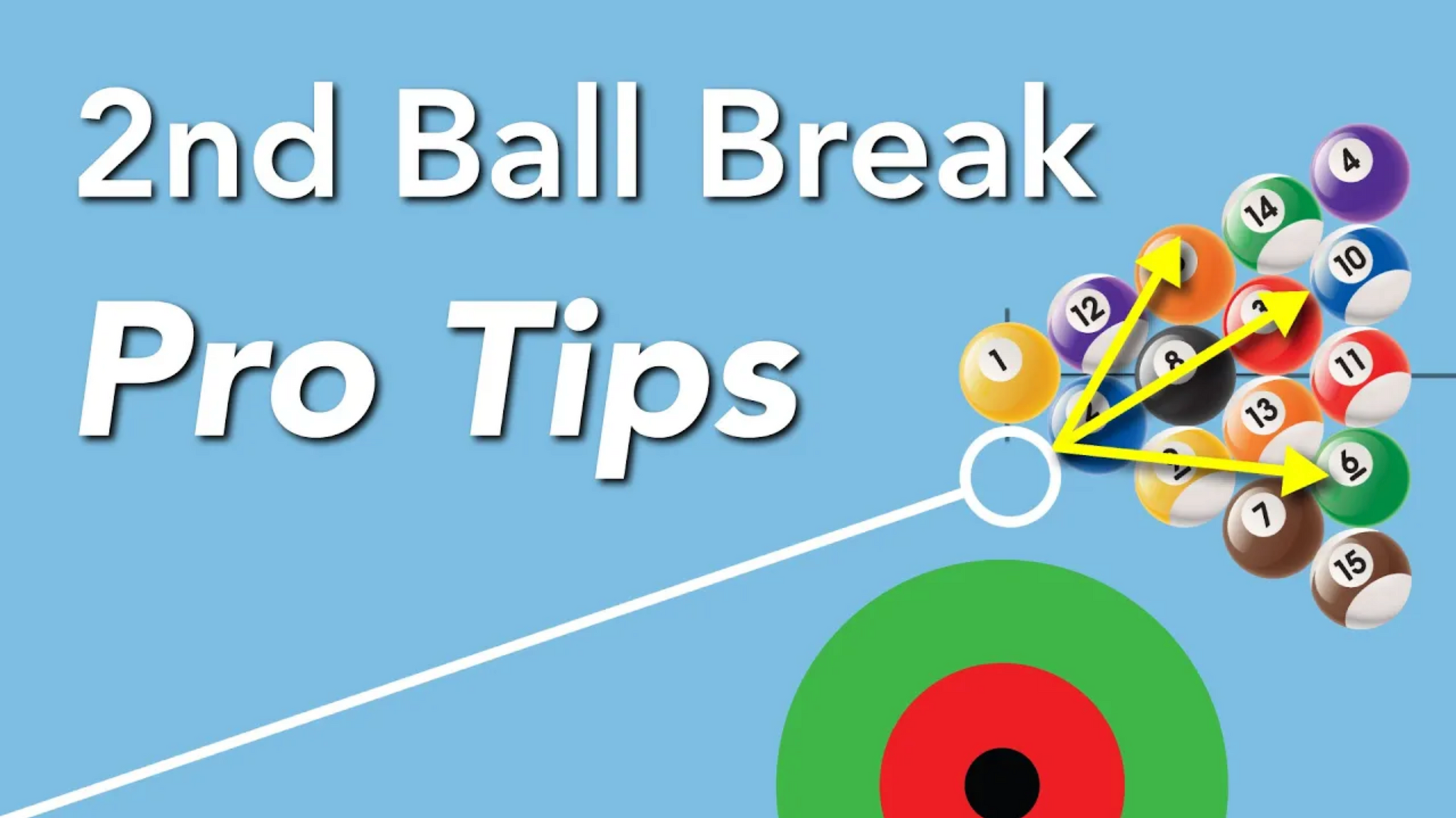 2nd Ball Break in 8-Ball: A Better Technique + Racking Secrets ...